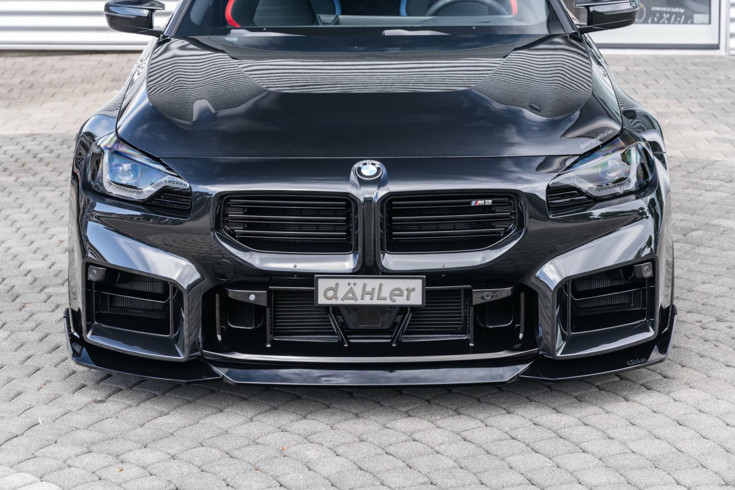 M2 Front Lip made from carbon fiber for the G87