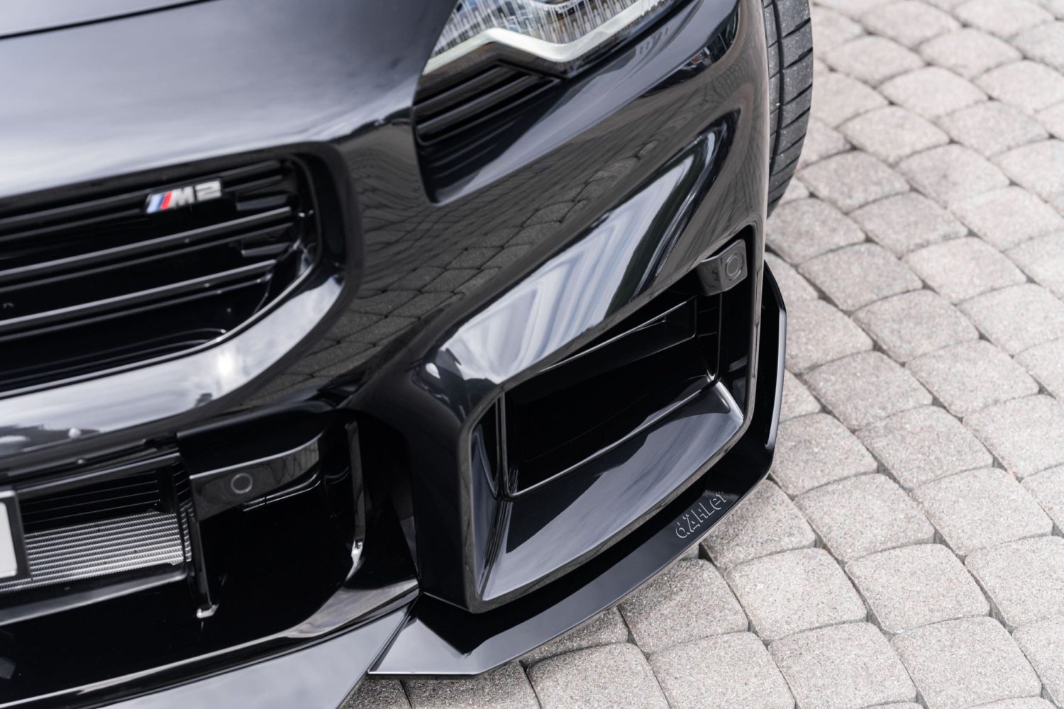 M2 Front Lip made from carbon fiber for the G87